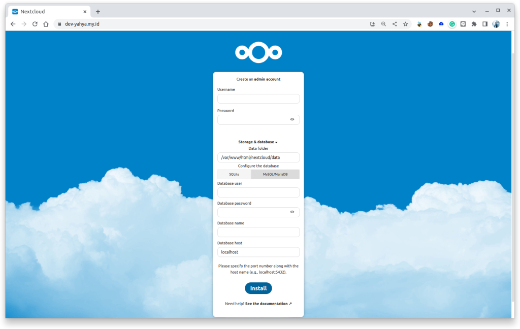 Tutorial Install Nextcloud di Layanan VPS - CloudAja Artikel