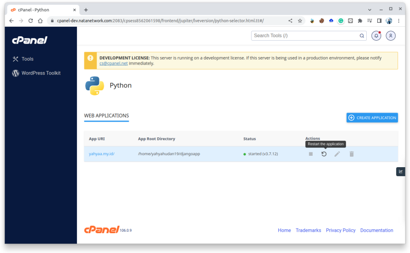 Tutorial Install Python dan Django di CPanel | CloudAja Artikel
