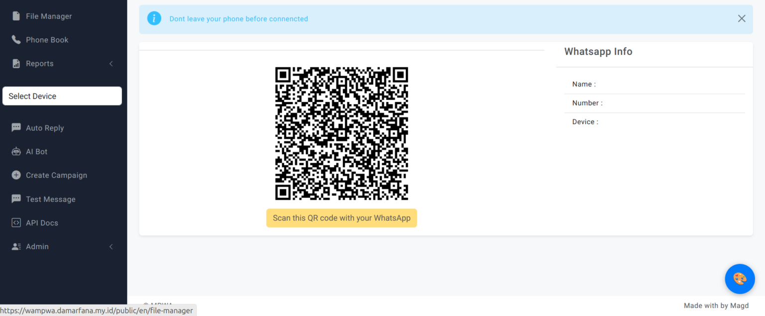 Tutorial install WA Gateway menggunakan Node.js di cPanel - CloudAja ...