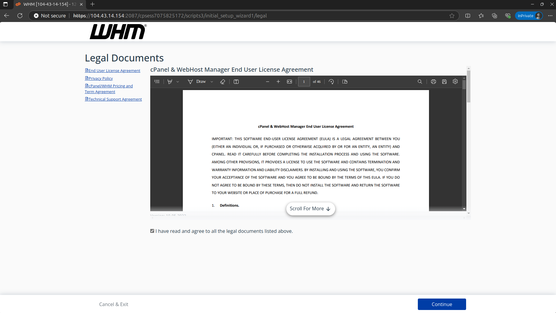 Panduan Lengkap: Cara Install WHM/cPanel di AlmaLinux 8 - CloudAja ...