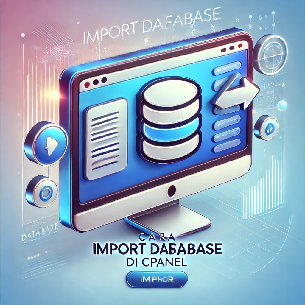 Tutorial Import MySQL Database Hosting cPanel - CloudAja Artikel