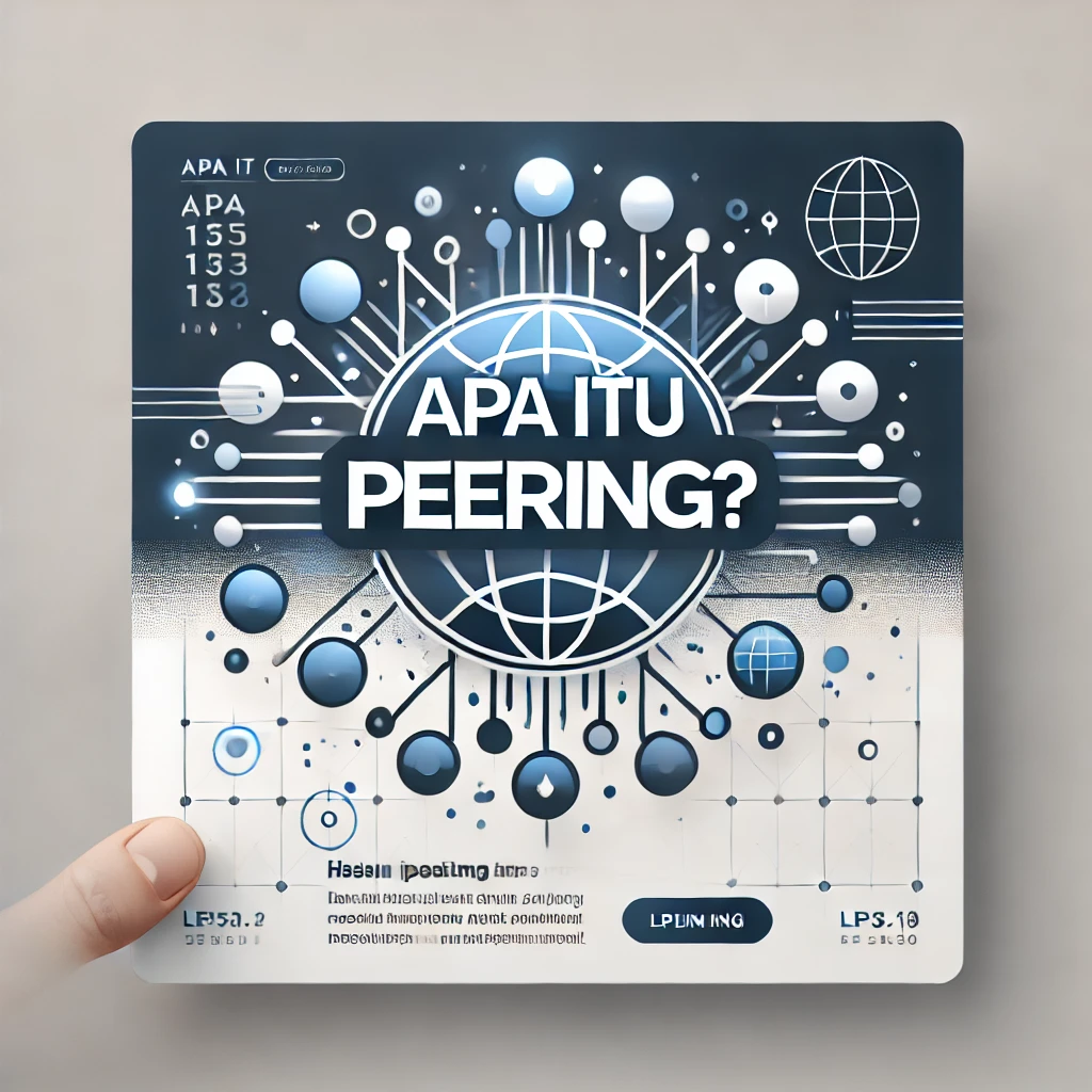 Apa itu Peering? Pengertian, Jenis, dan Manfaatnya