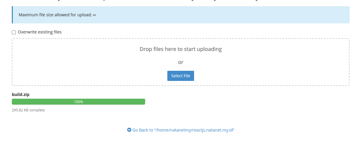 Tutorial Deploy React JS pada Hosting cPanel - CloudAja Artikel | Cloud ... Tutorial Deploy React JS pada Hosting cPanel - CloudAja Artikel | Cloud ...