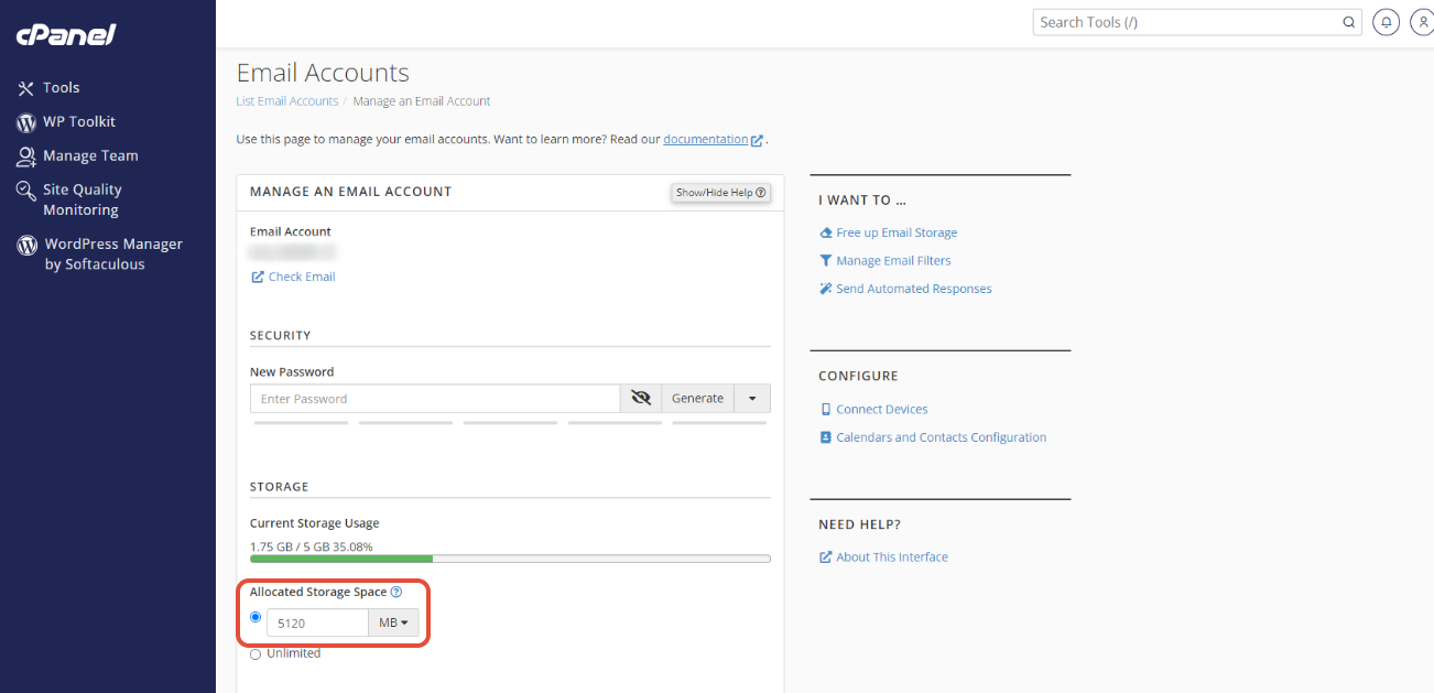 Tutorial Mengubah Email Quota di Hosting cPanel dengan Mudah