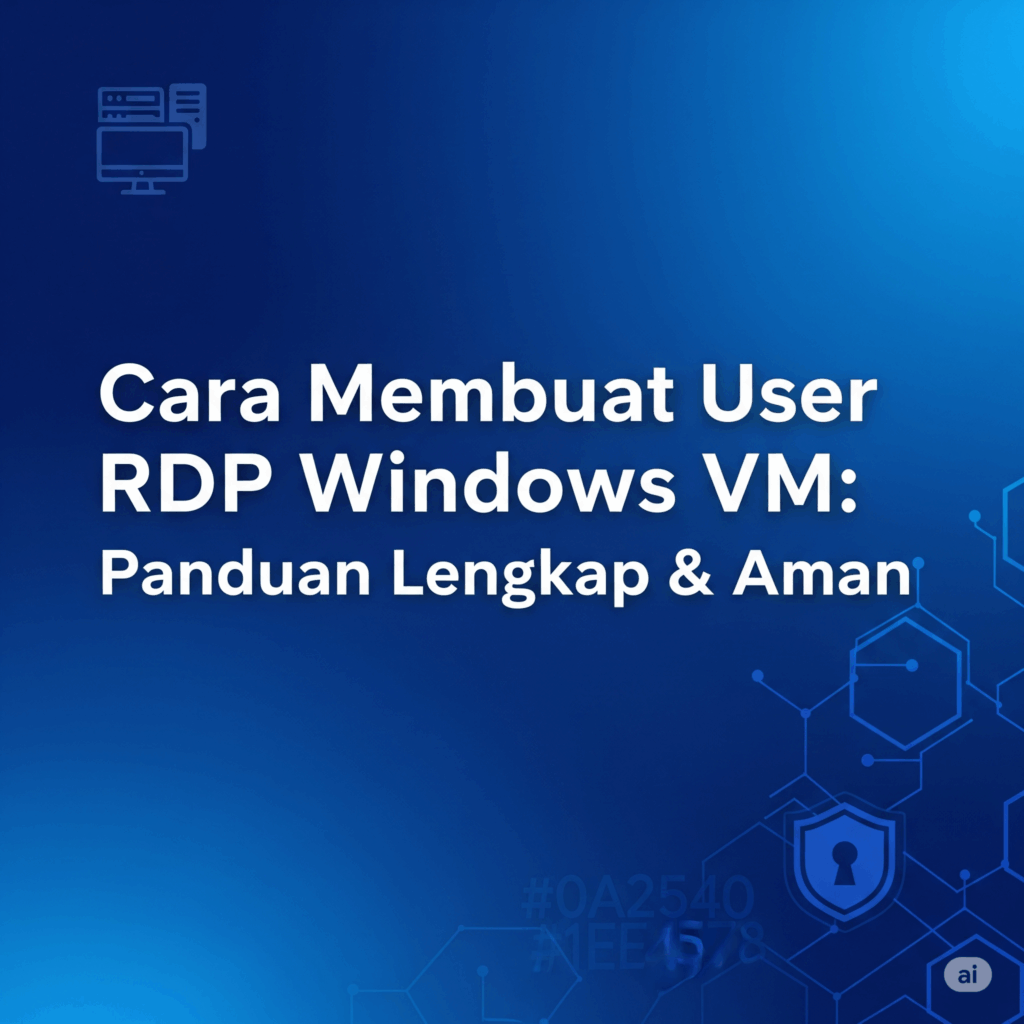 Cara Membuat User RDP Windows VM: Panduan Lengkap & Aman