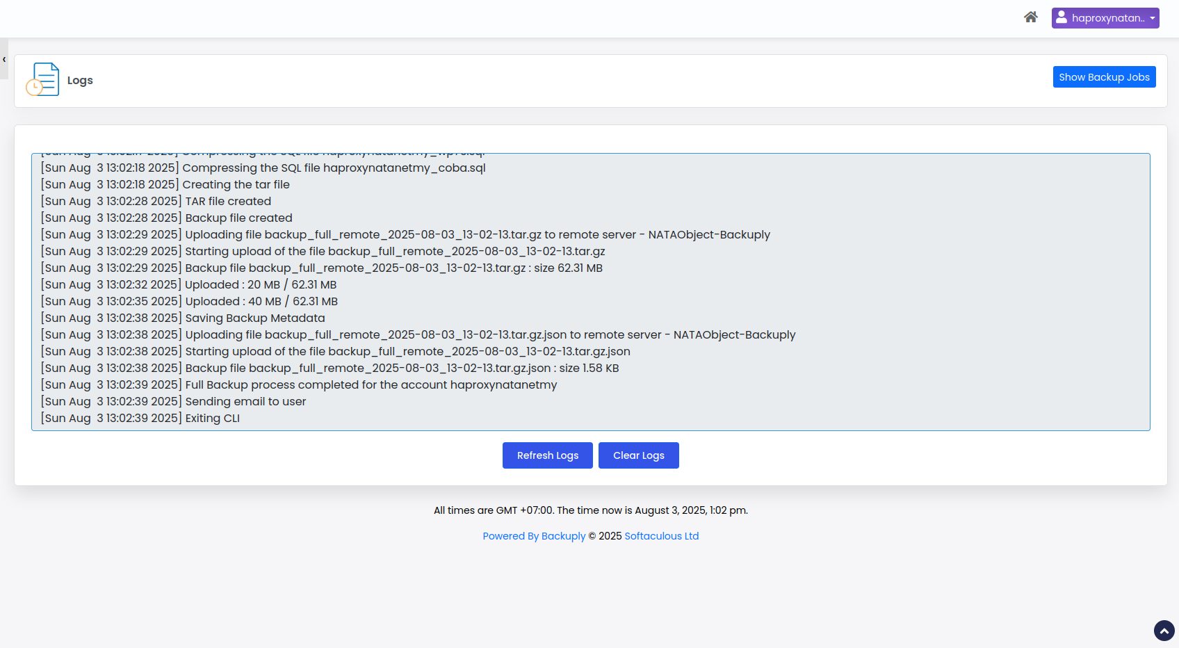 Tutorial Backup dan Restore Menggunakan Backuply di cPanel