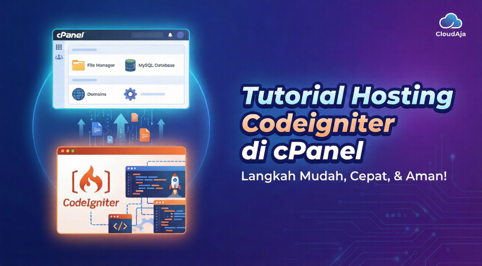 Tutorial Hosting Codeigniter di cPanel